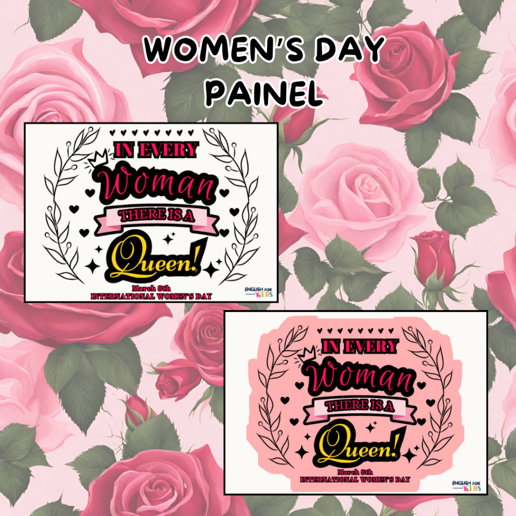 PAINEL INTERNATIONAL WOMEN’S DAY – English for Kids