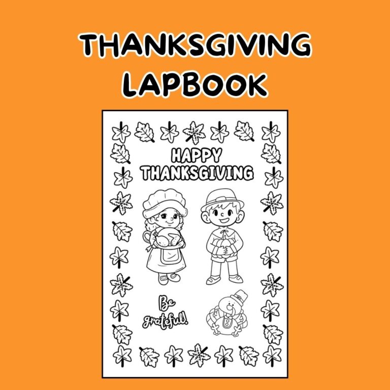 THANKSGIVING LAPBOOK - English for Kids